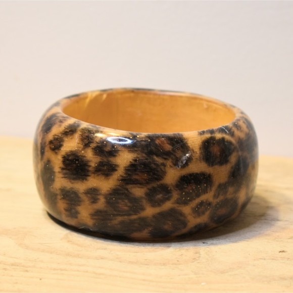 Jewelry | Vintage Leopard Print Bracelet | Poshmark